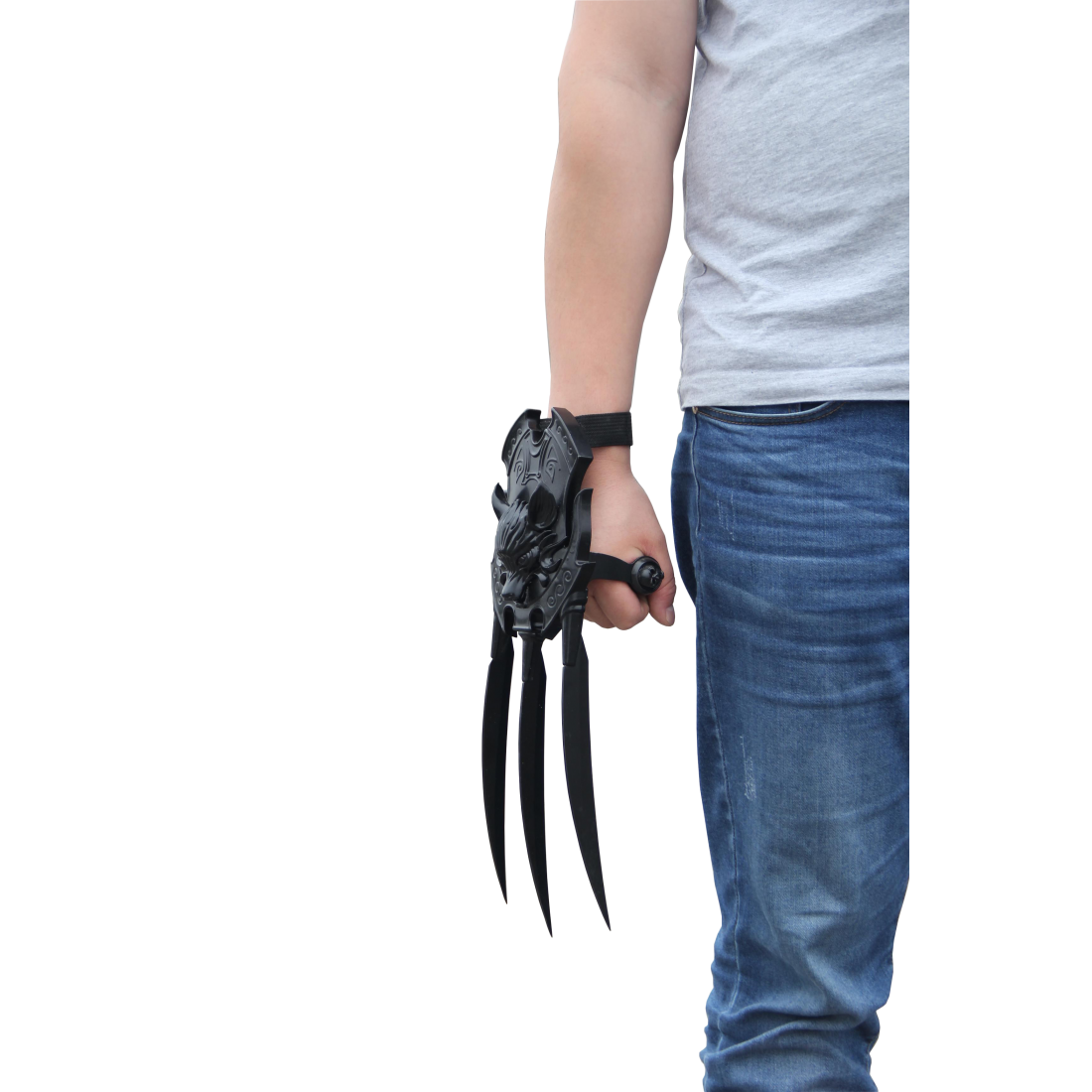 15" POLYRESIN AND METAL HAND CLAW