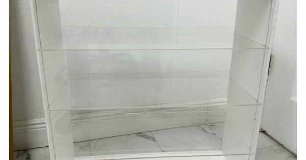 Acrylic Counter Top LED 4 Sections Display 24''X29.5''hX10'' (12/Pallet ...